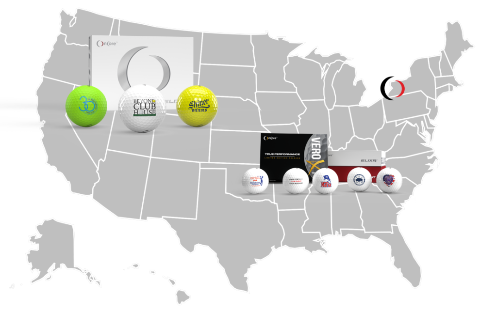 Customized Golf Balls - Custom Logo Balls | OnCore Golf