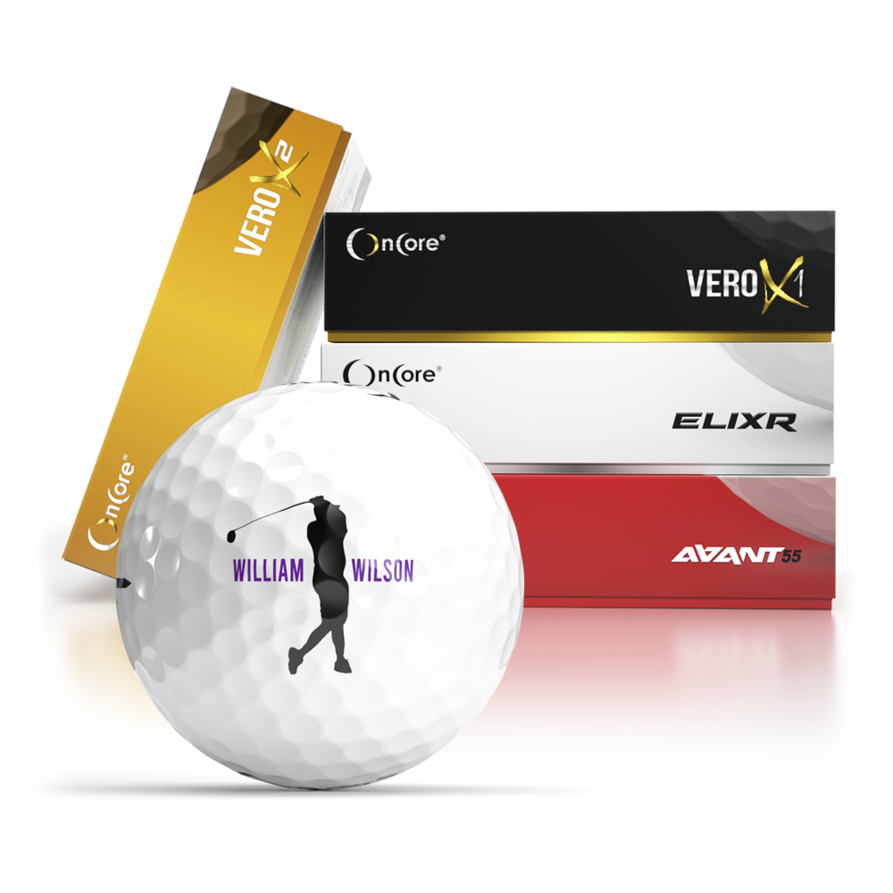 Custom Golf Balls | Unique Golf Ball Designs | OnCore Golf