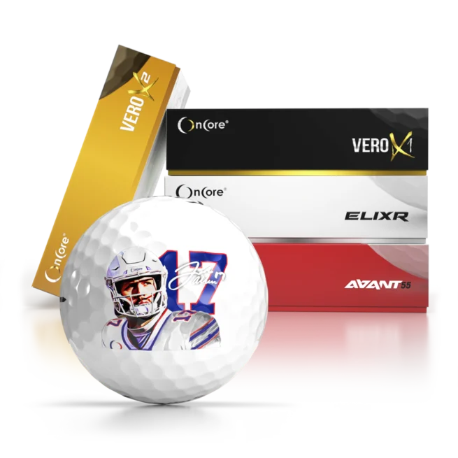 Josh Allen #17 Golf Ball - Dozen | Special Edition | OnCore Golf