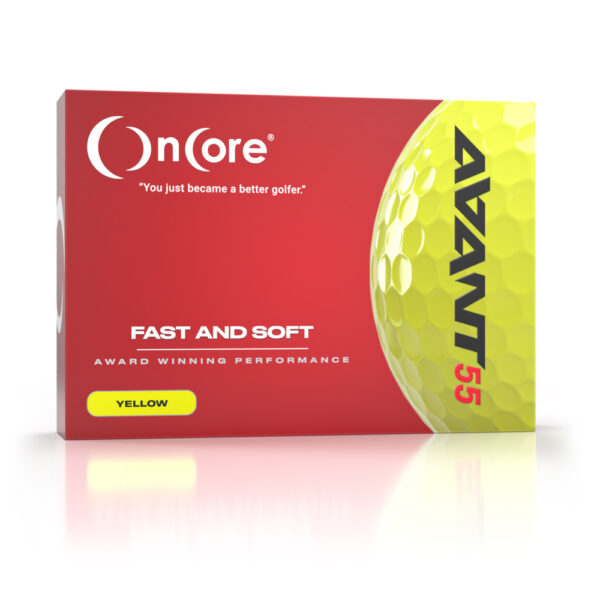 OnCore AVANT 55 Low-Compression Golf Balls - Dozen
